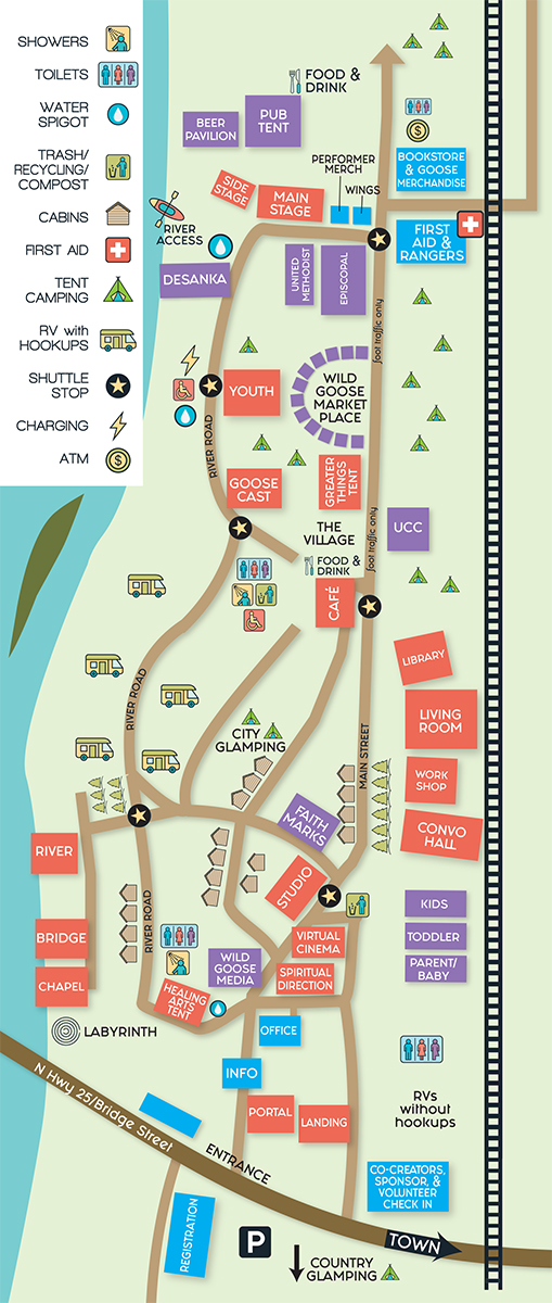 Festival Map - 2019 - Wild Goose Festival